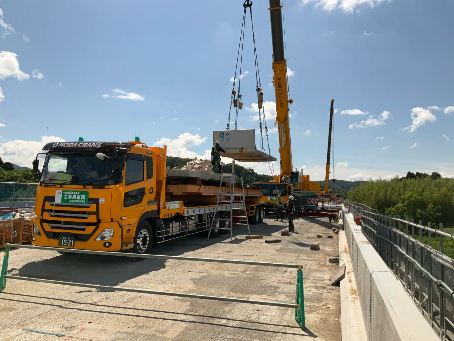 NEXCO中日本 北陸道高時川橋の床版取替工を現場公開 | R2SJ